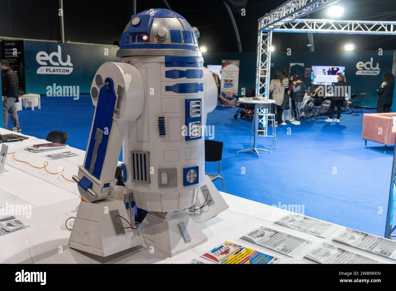 Malta - December 3, 2023: Impressions of Playcon 2023 in Malta, the ...