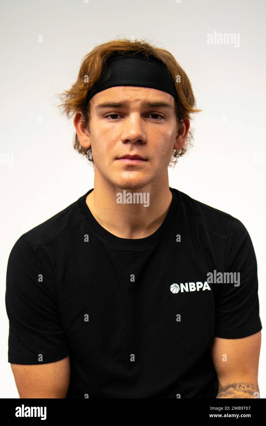 Mac McClung poses for a portrait on October 2, 2023 in Orlando, Florida ...
