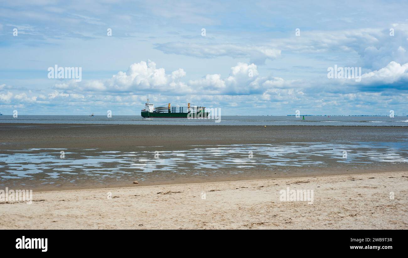 Steam boat on the sea Stock Photo - Alamy