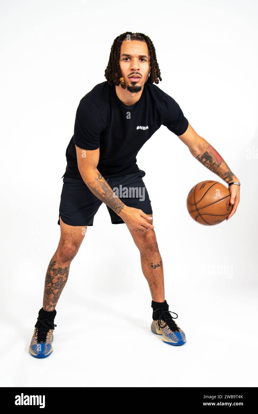 Cole Anthony poses for a portrait on October 2, 2023 in Orlando ...