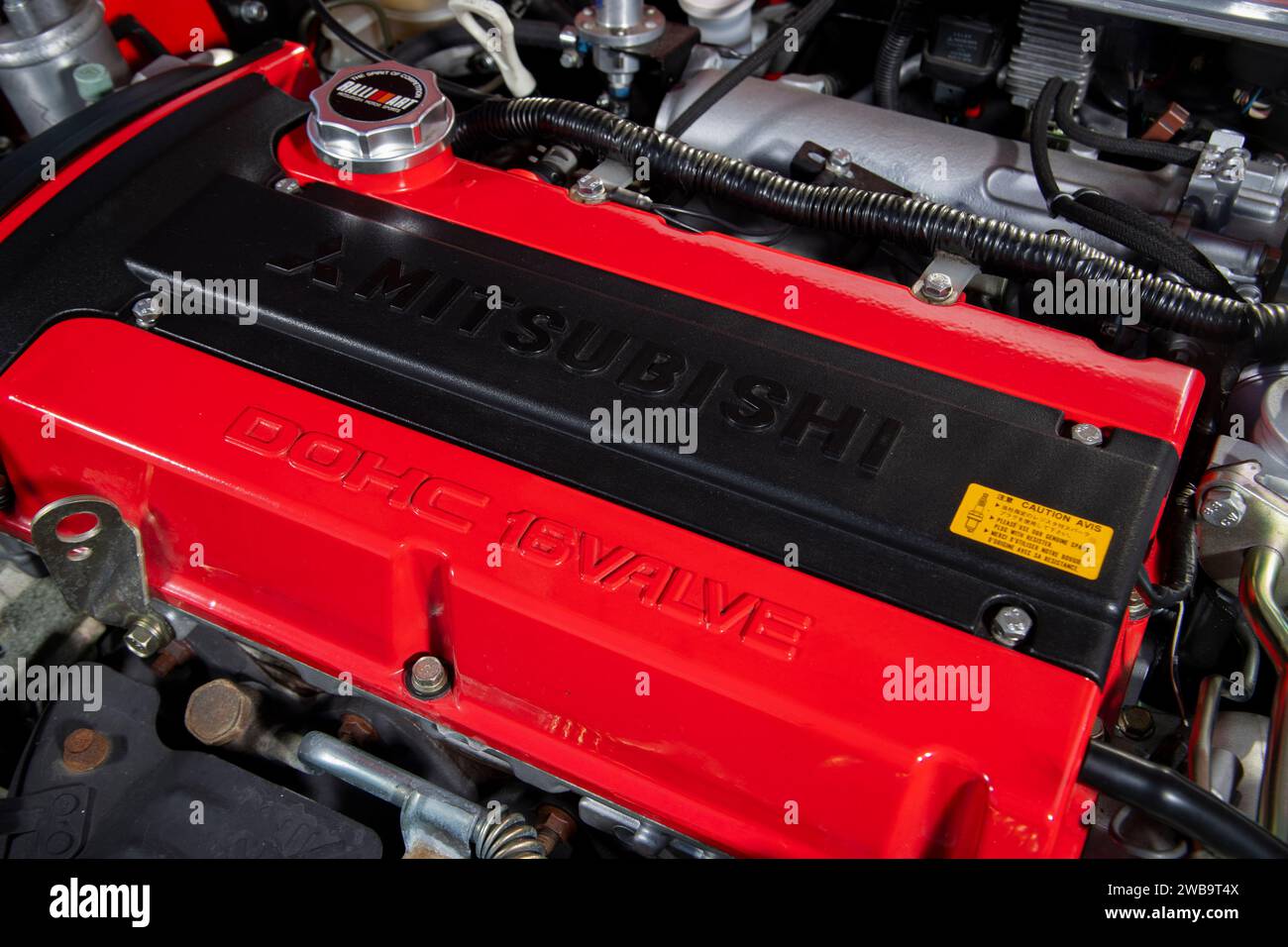 Mitsubishi evo rally car makinen hi-res stock photography and images ...