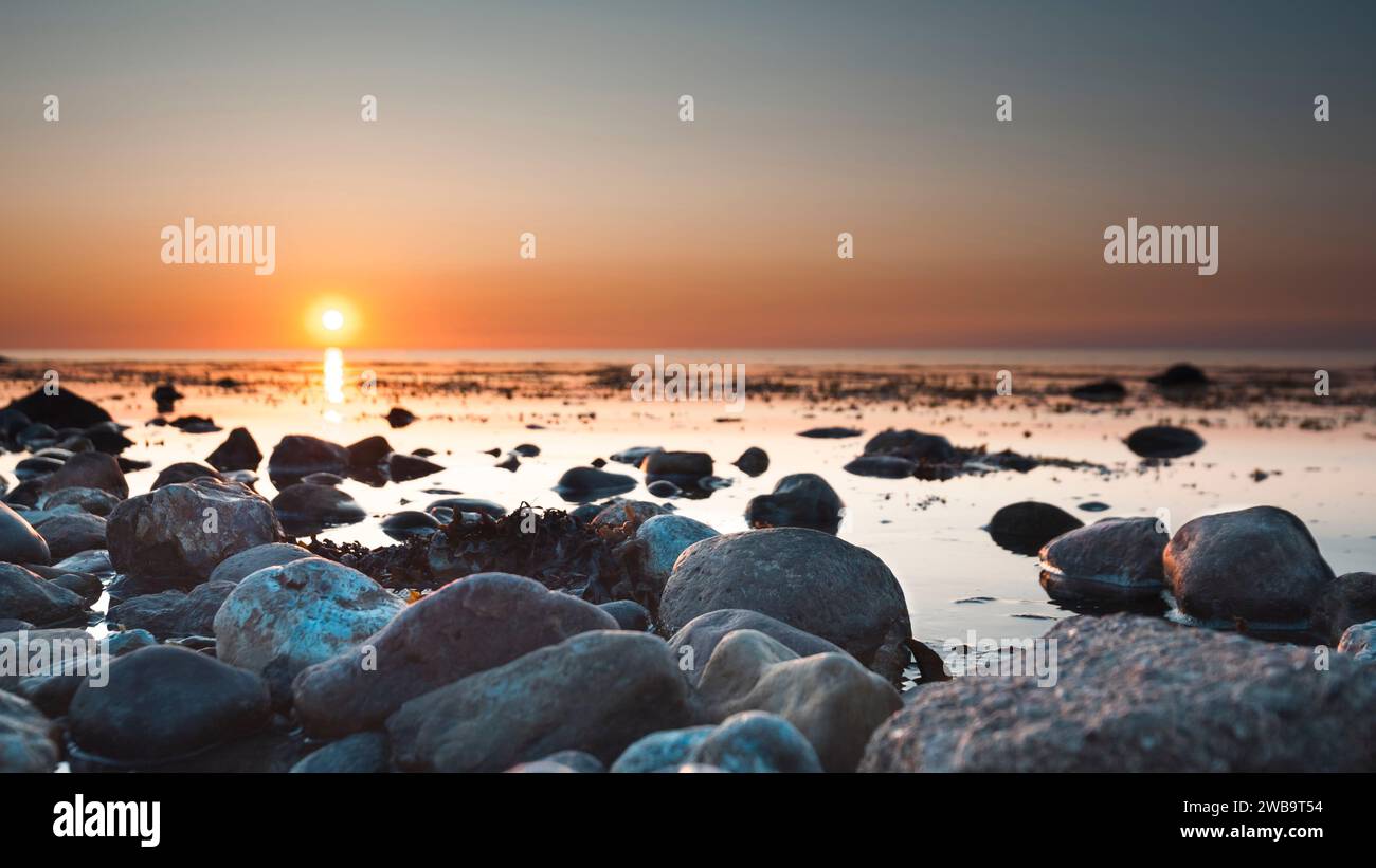 Stones summer sunset hi-res stock photography and images - Alamy