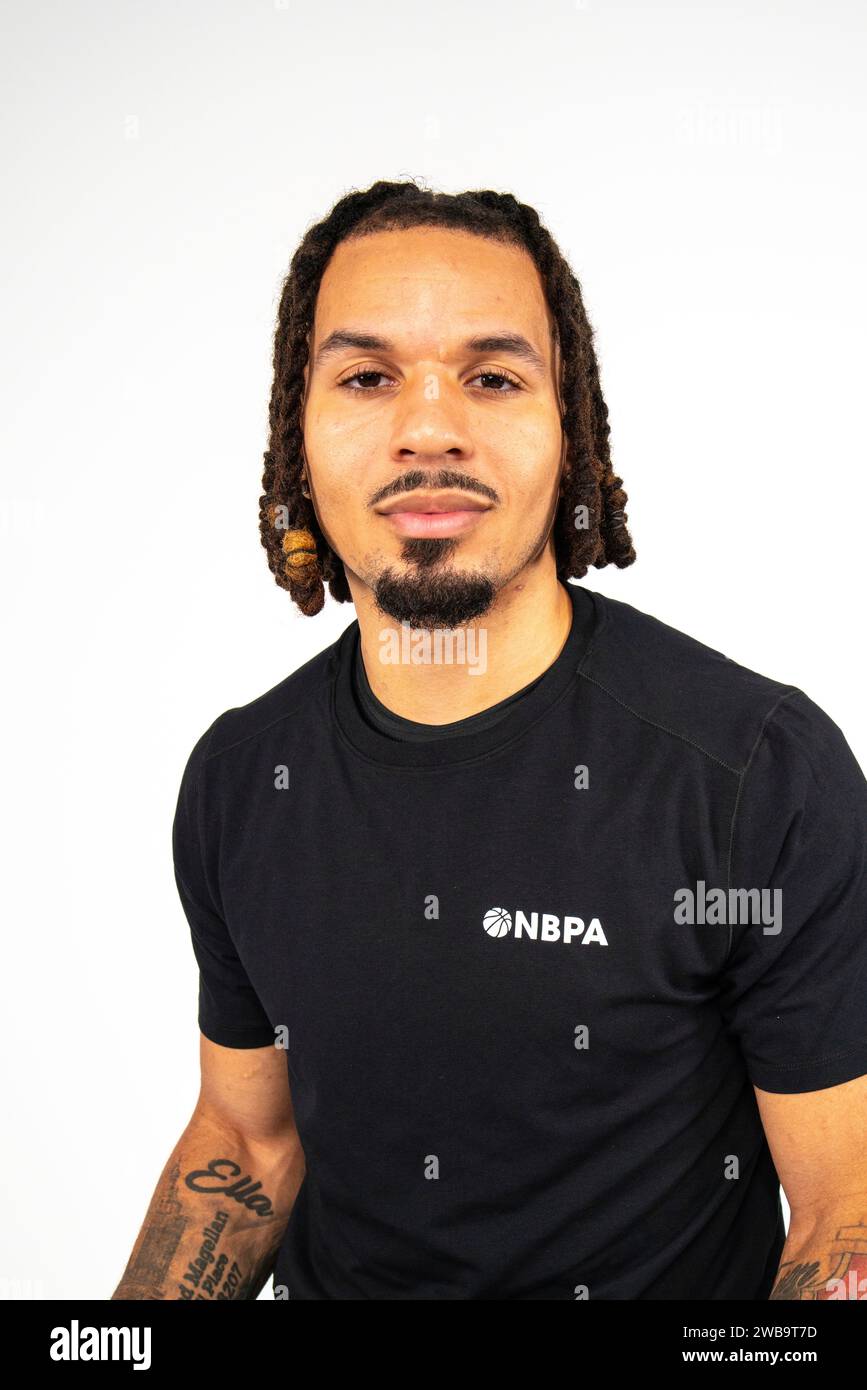 Cole Anthony poses for a portrait on October 2, 2023 in Orlando ...