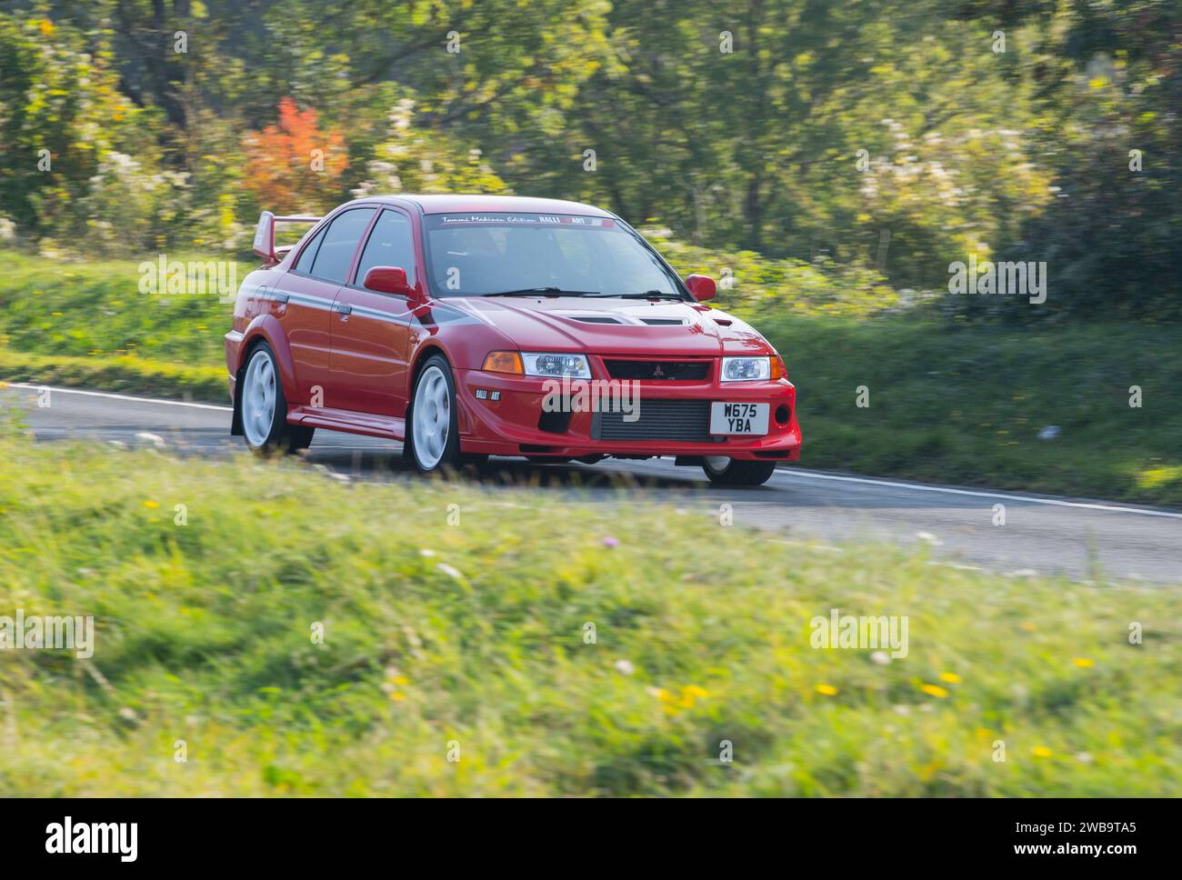 Mitsubishi Evo VI Tommi Makinen Edition road going rally car Stock ...
