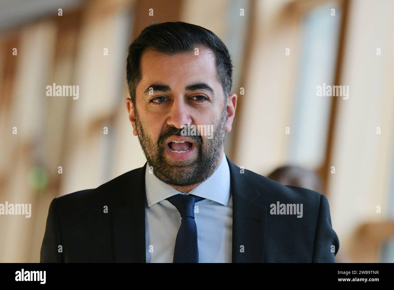 Edinburgh Scotland, UK 09 January 2024. First Minister of Scotland ...