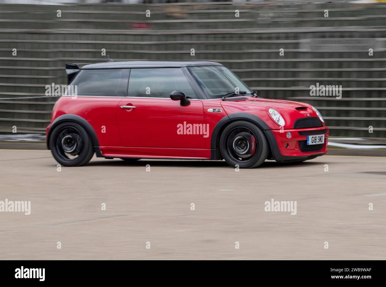 R53 Mini Cooper S, modern classic small British car Stock Photo - Alamy