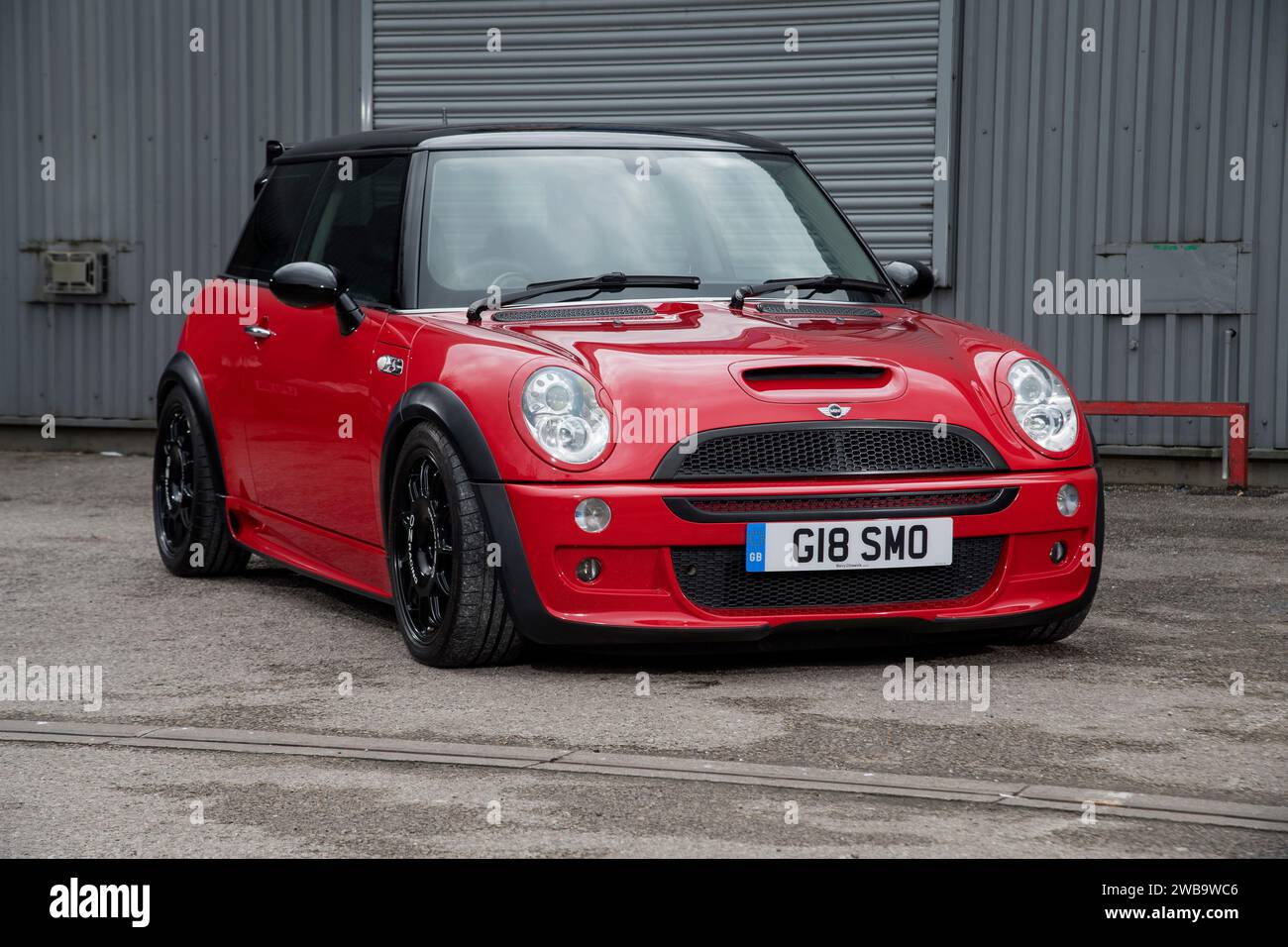 R53 Mini Cooper S, modern classic small British car Stock Photo - Alamy
