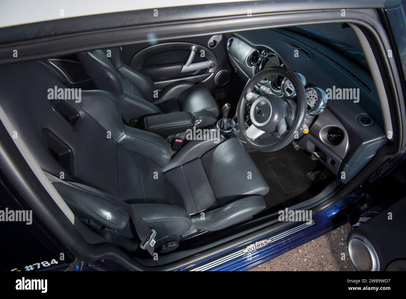 R53 Mini Cooper S, modern classic small British car Stock Photo - Alamy
