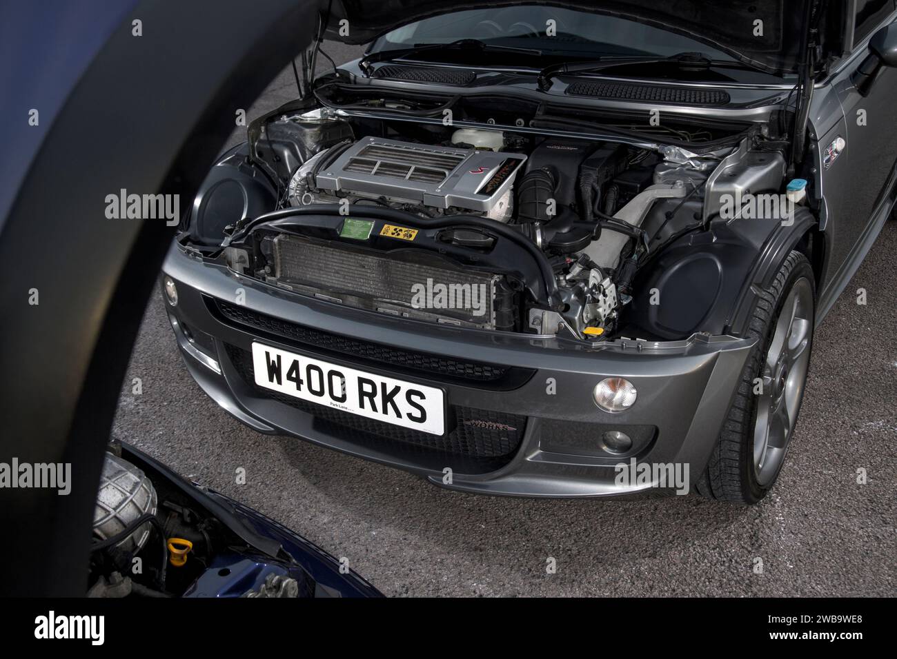 R53 Mini Cooper S, modern classic small British car Stock Photo - Alamy