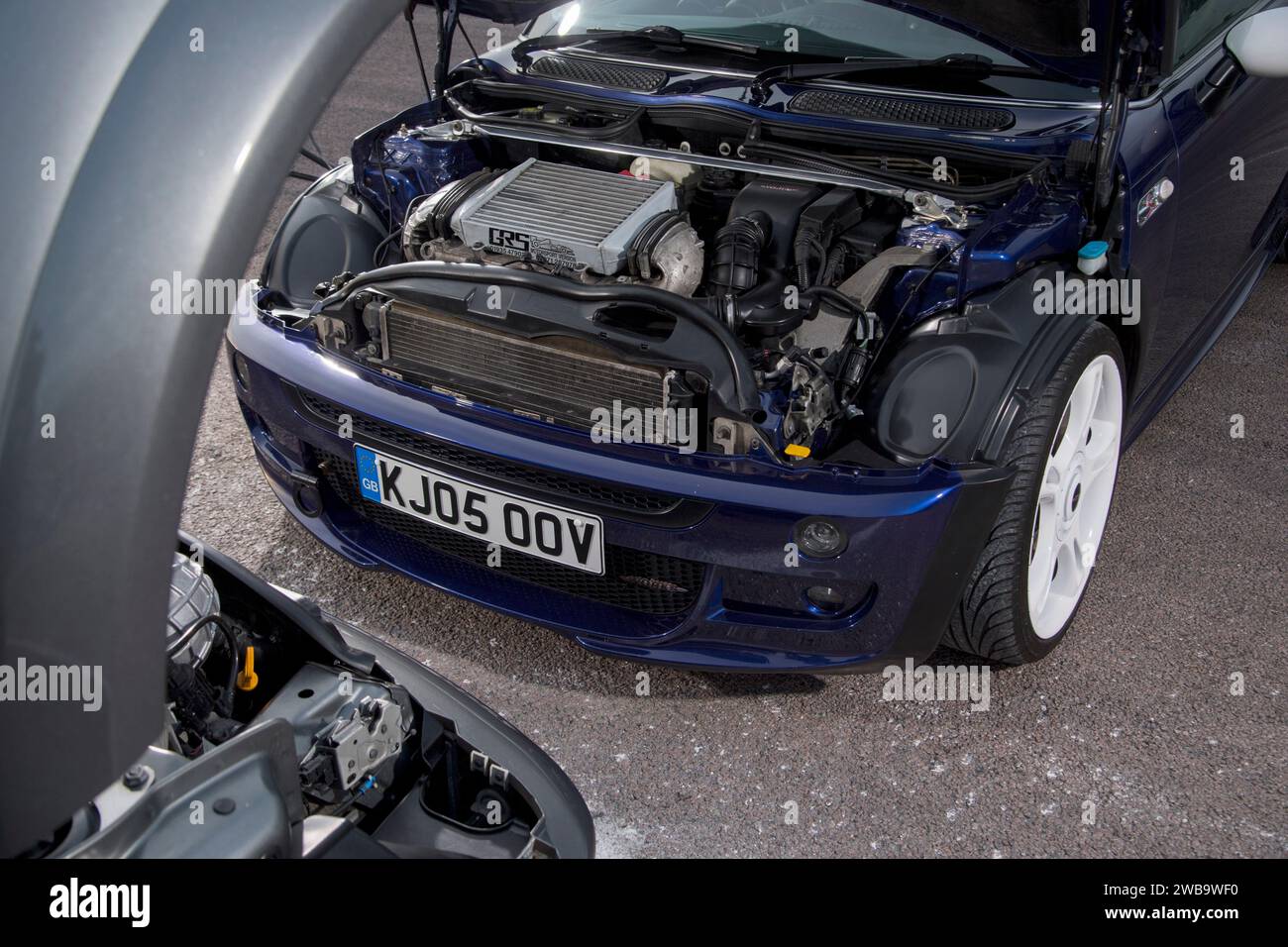 R53 Mini Cooper S, modern classic small British car Stock Photo - Alamy