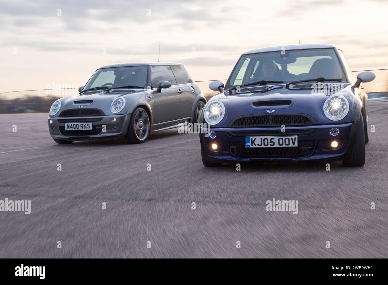 R53 Mini Cooper S, modern classic small British car Stock Photo - Alamy