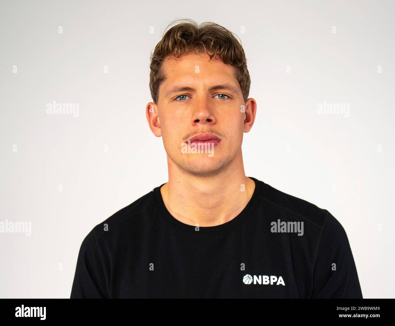 Moritz Wagner poses for a portrait on October 2, 2023 in Orlando ...
