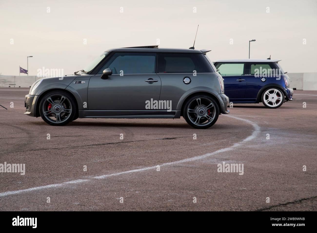 R53 Mini Cooper S, modern classic small British car Stock Photo - Alamy