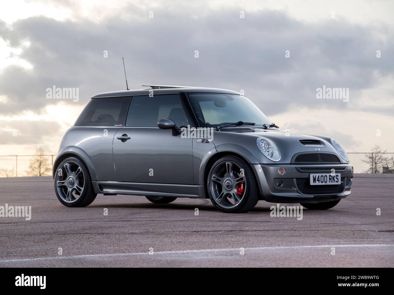 R53 Mini Cooper S, modern classic small British car Stock Photo - Alamy