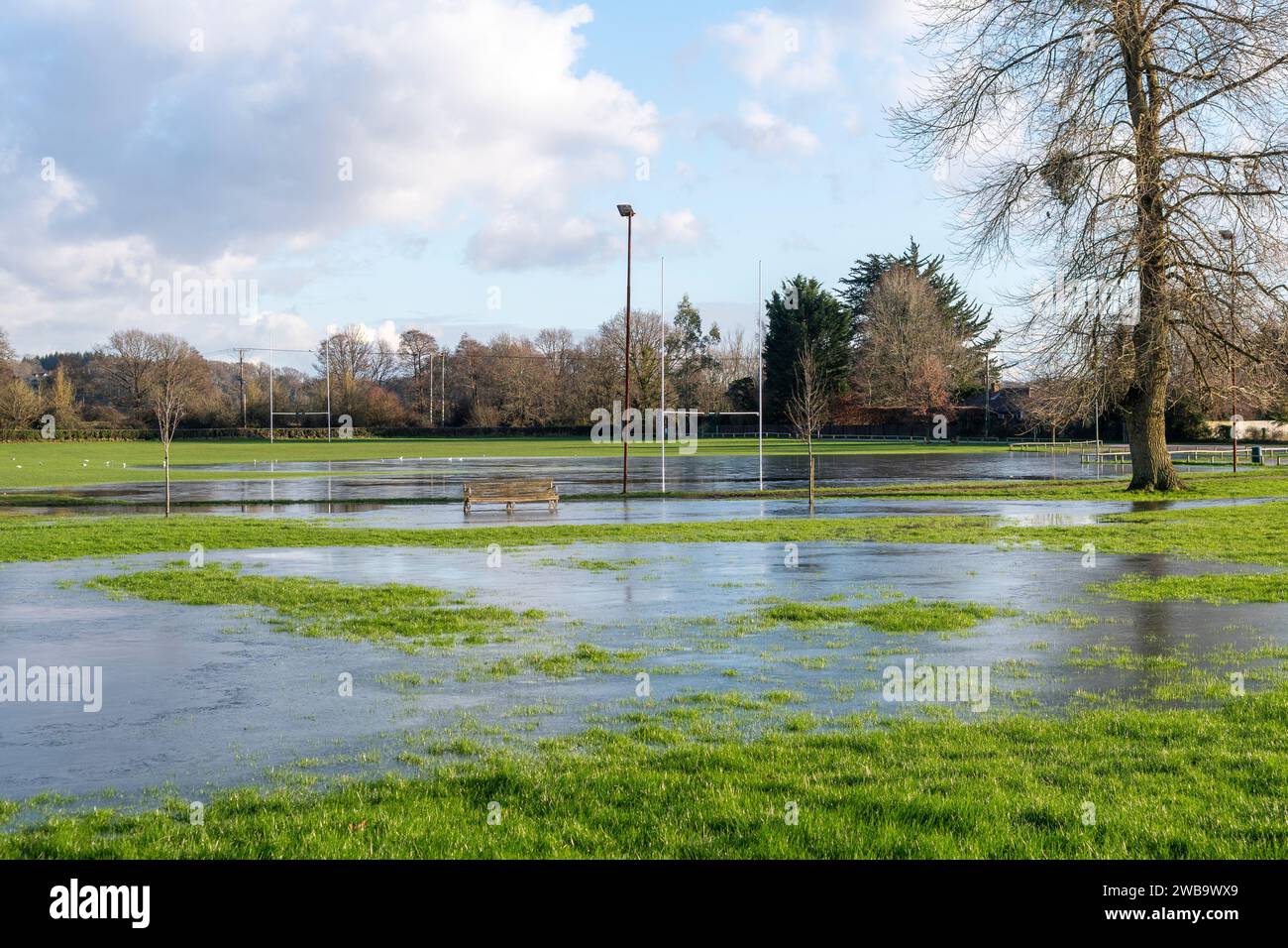 Rugby ground pitch hi-res stock photography and images - Alamy