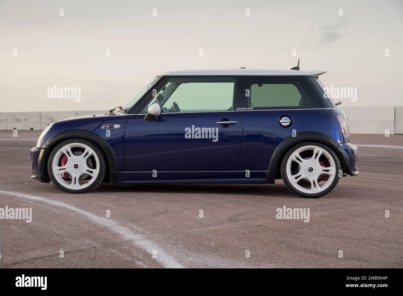 R53 Mini Cooper S, modern classic small British car Stock Photo - Alamy