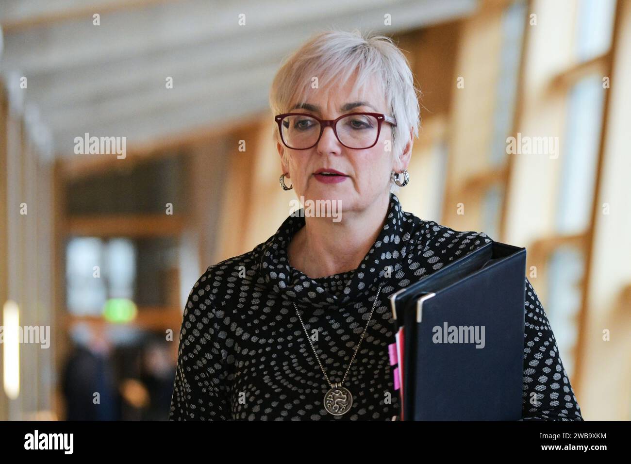 Edinburgh Scotland, UK 09 January 2024.Cabinet Secretary for Justice ...