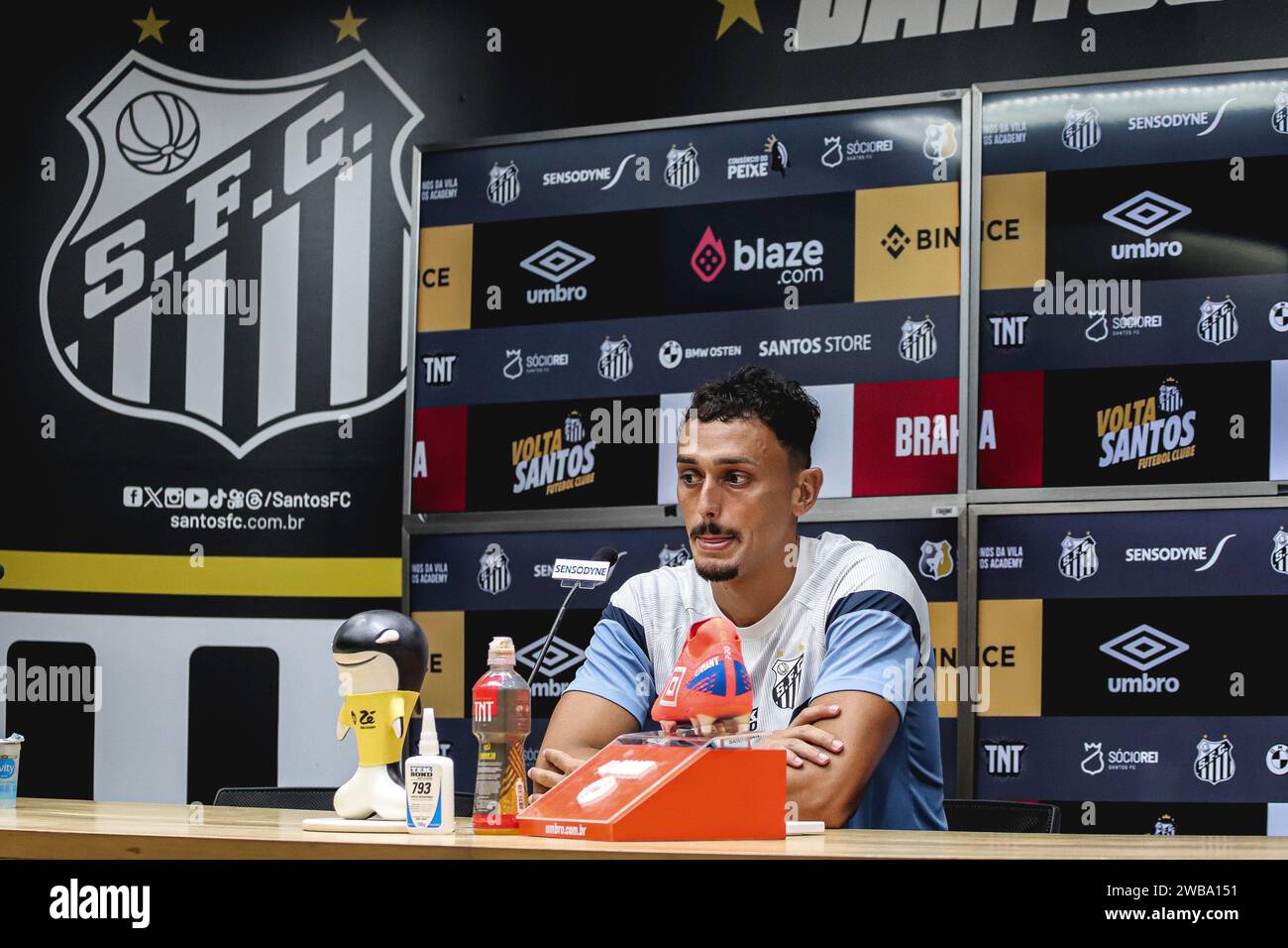 SP - SANTOS - 01/09/2024 - SANTOS, PRESENTATION - Player Diego Pituca ...