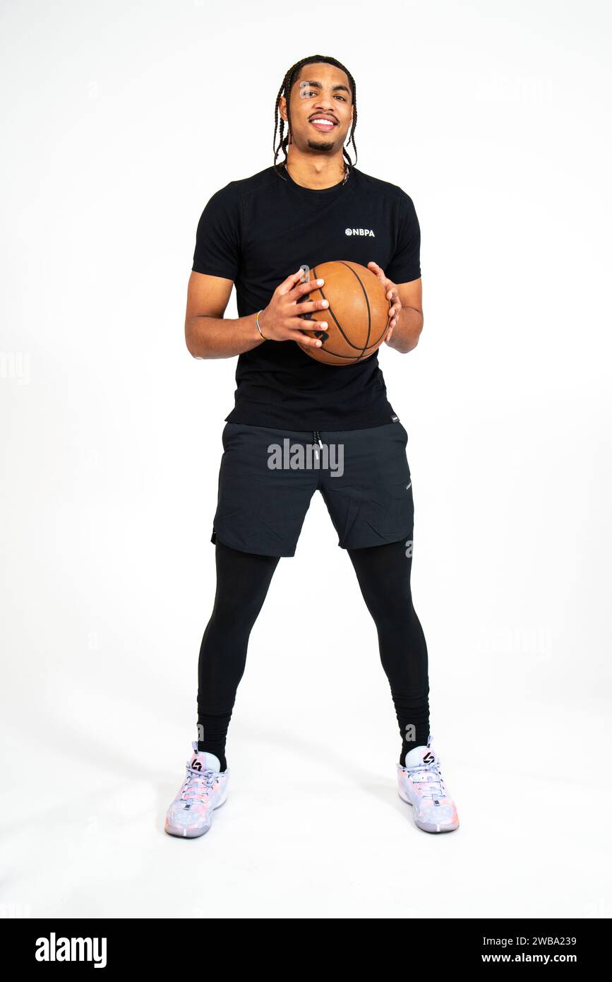 Jett Howard poses for a portrait on October 2, 2023 in Orlando, Florida ...