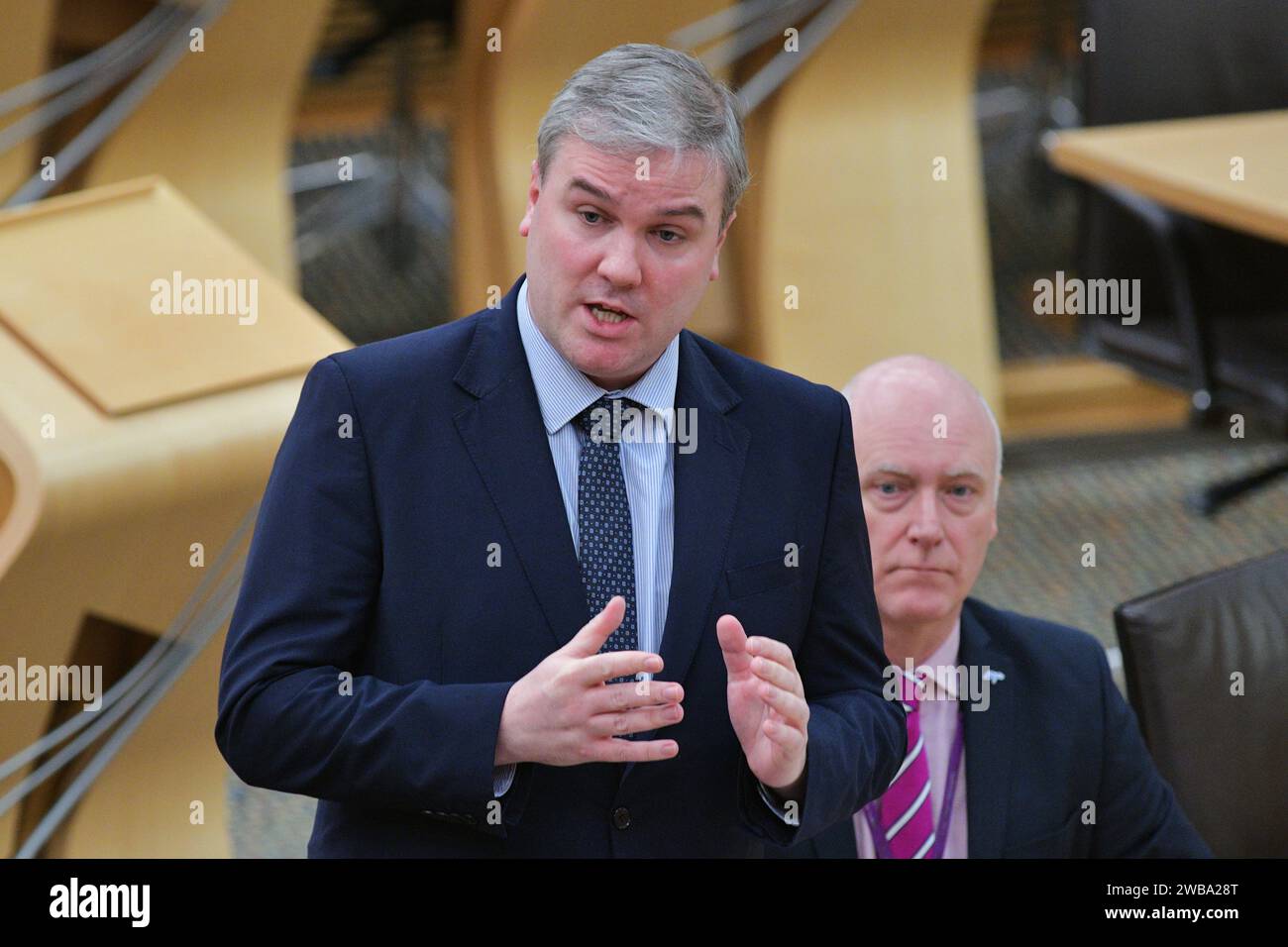 Edinburgh Scotland, UK 09 January 2024. Minister for Community Wealth ...