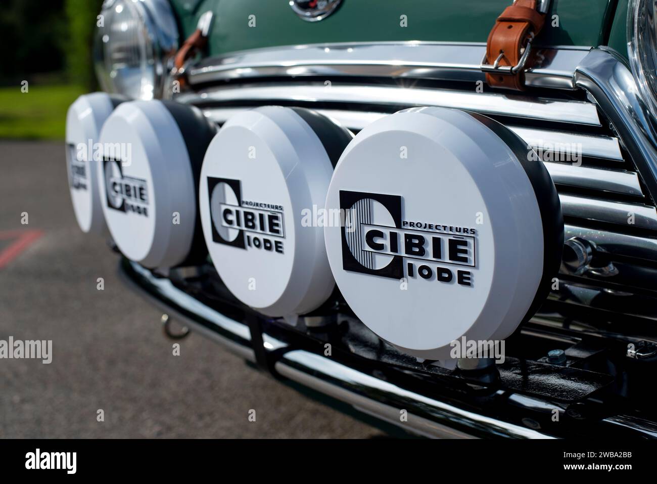 '60s rally replica classic Mini Stock Photo - Alamy