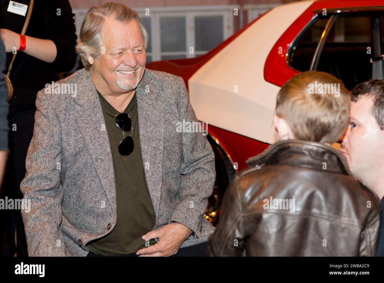 The famous David Soul during the Classic Motor Show 2013 Stock Photo ...