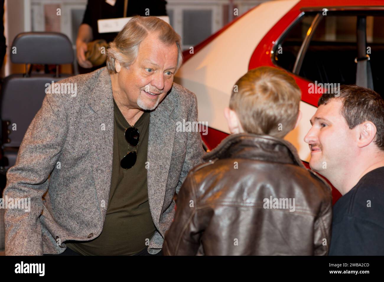The famous David Soul during the Classic Motor Show 2013 Stock Photo ...