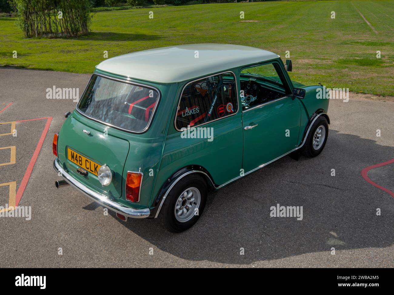 '60s rally replica classic Mini Stock Photo - Alamy