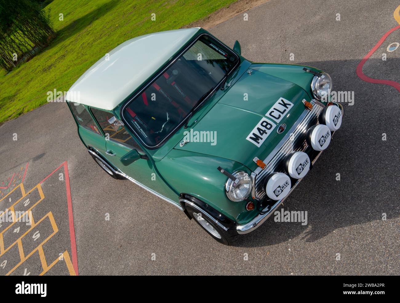 '60s rally replica classic Mini Stock Photo - Alamy