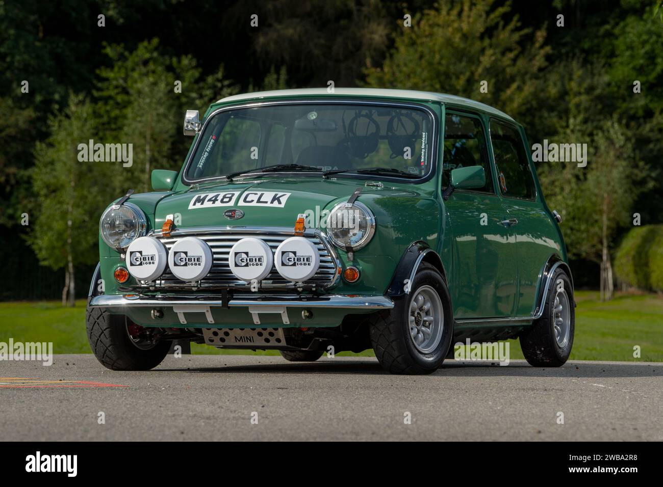 '60s rally replica classic Mini Stock Photo - Alamy