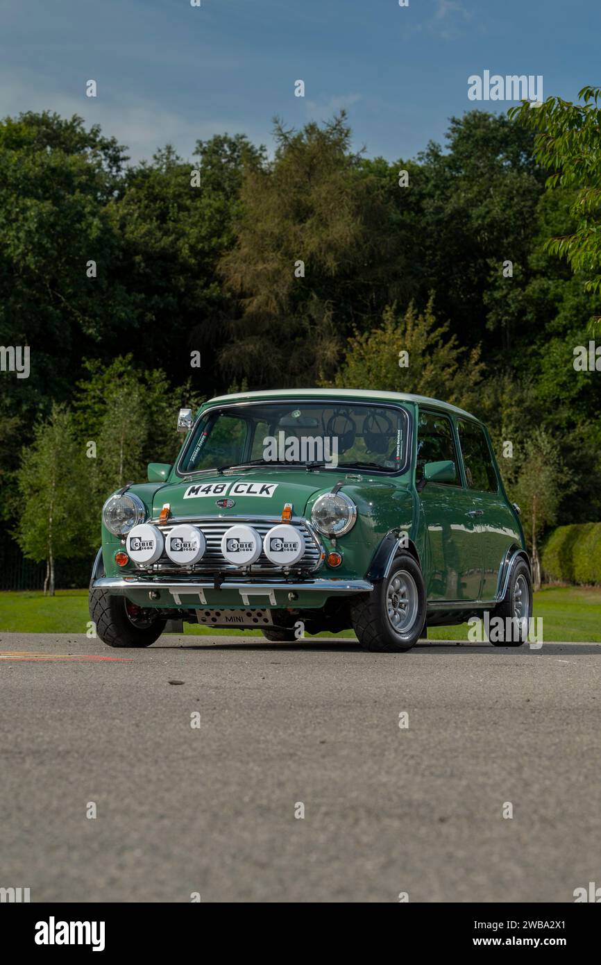 '60s rally replica classic Mini Stock Photo - Alamy