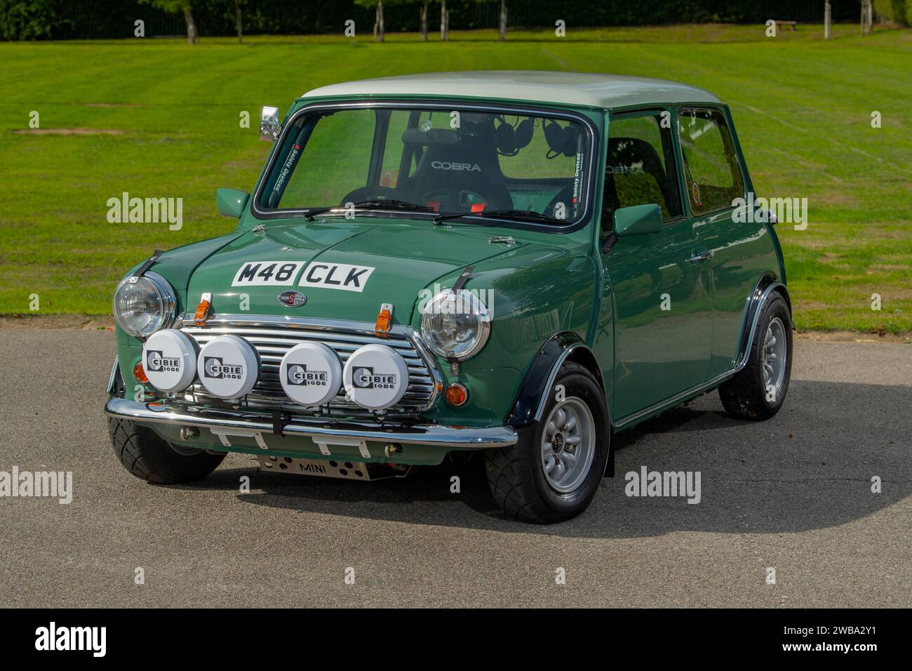 Mini as a rally car hi-res stock photography and images - Alamy