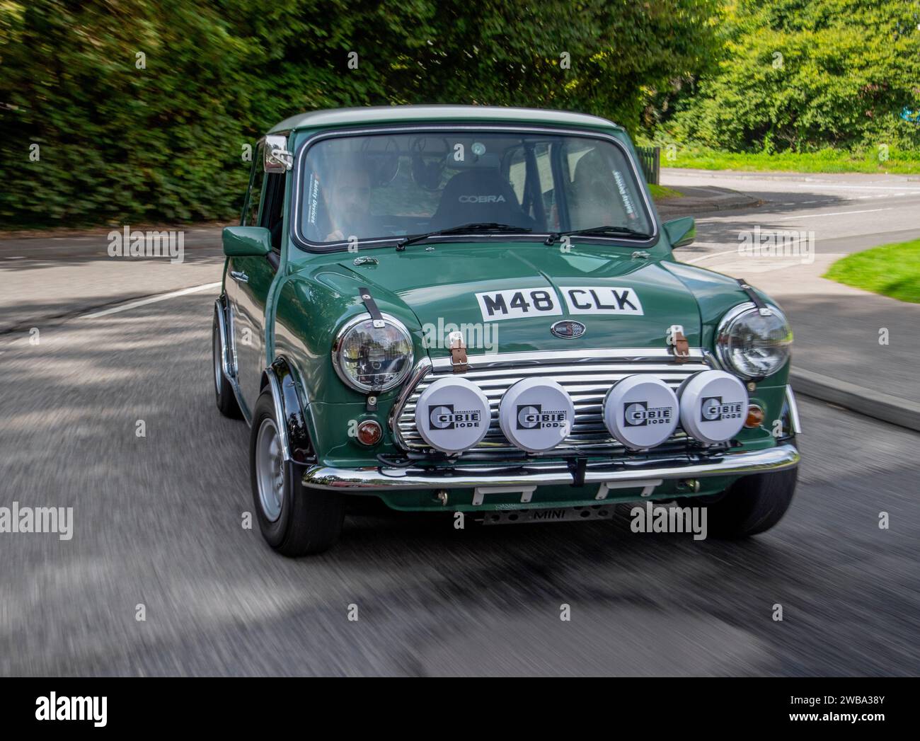 '60s rally replica classic Mini Stock Photo - Alamy