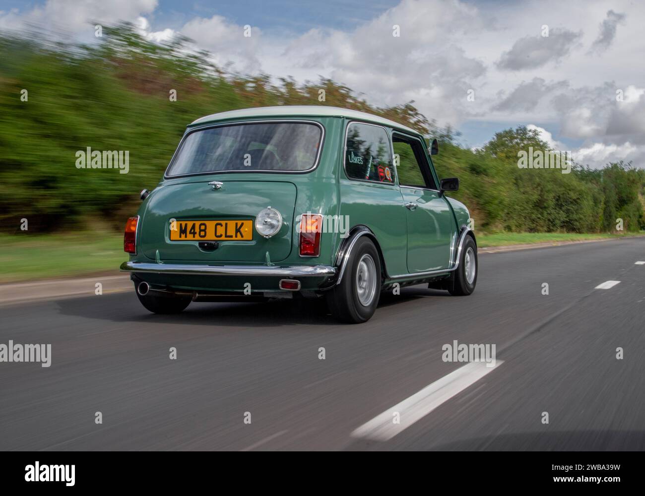 '60s rally replica classic Mini Stock Photo - Alamy