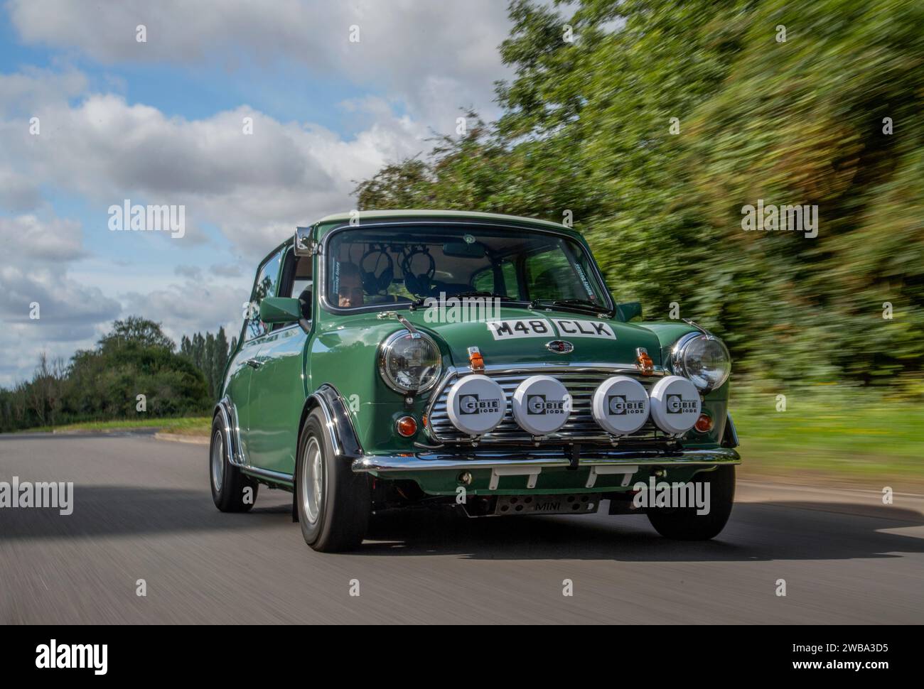 '60s rally replica classic Mini Stock Photo - Alamy