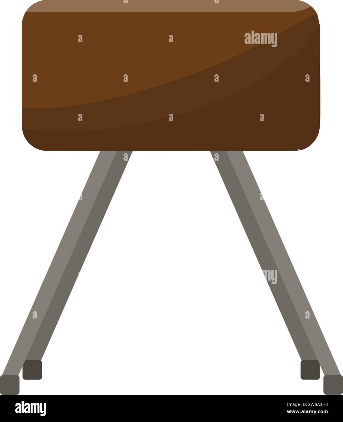 Gymnastics pommel icon cartoon vector. Beam balance Stock Vector Image ...