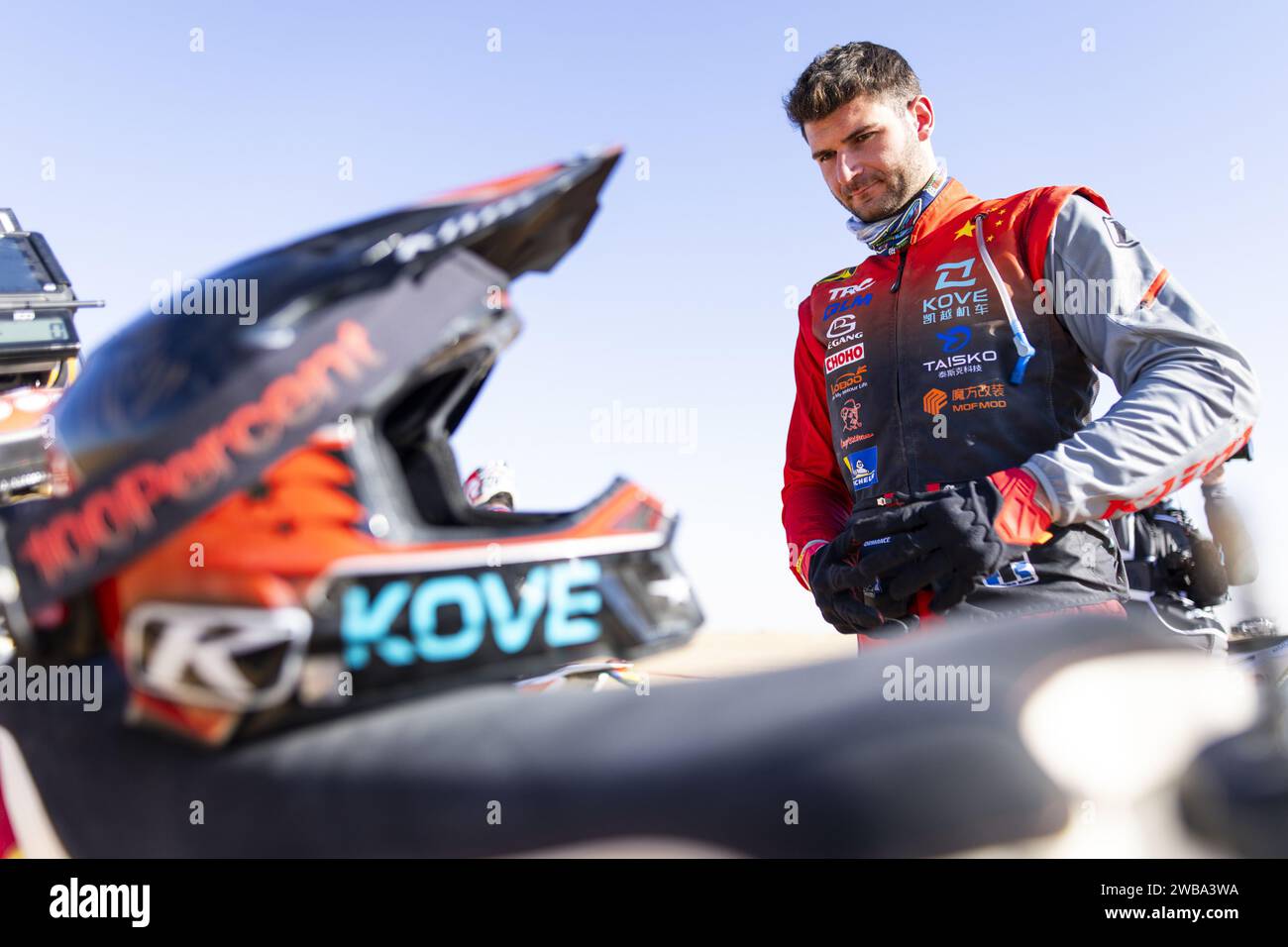 THERIC Neels (fra), Kove, Kove Moto, portrait during the Stage 4 of the ...