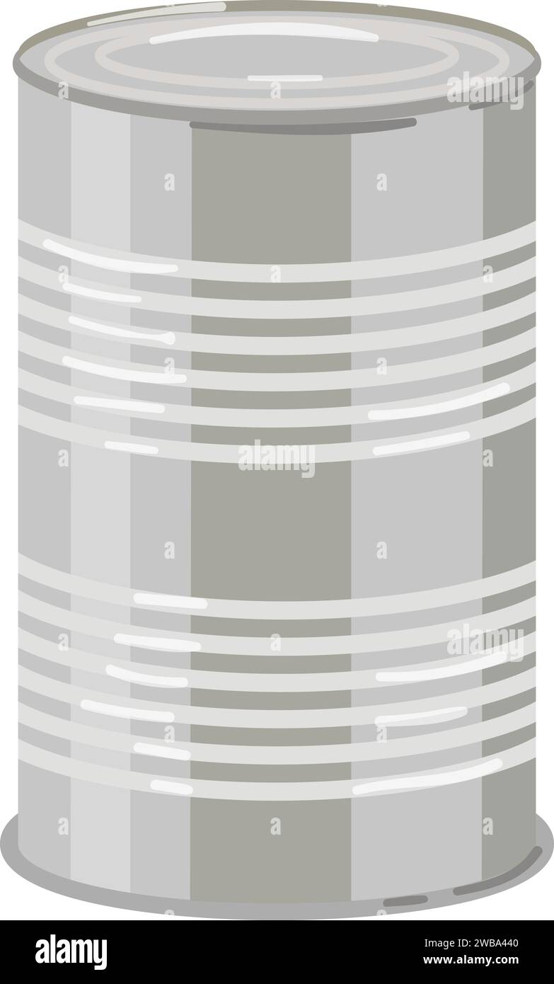 Big tin can icon cartoon vector. Food package Stock Vector Image & Art ...