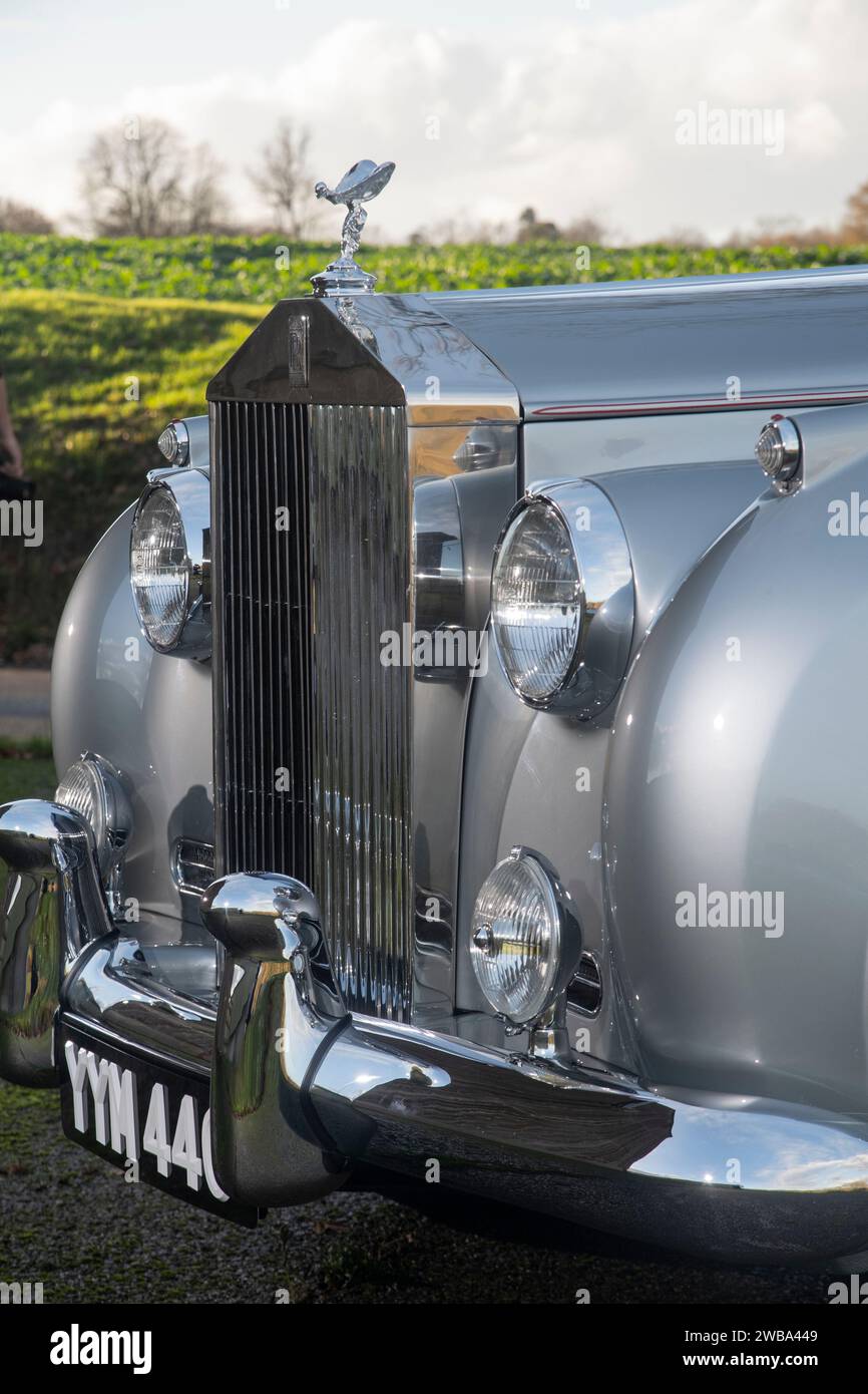1960 Rolls Royce Silver Cloud convertible classic british car Stock ...