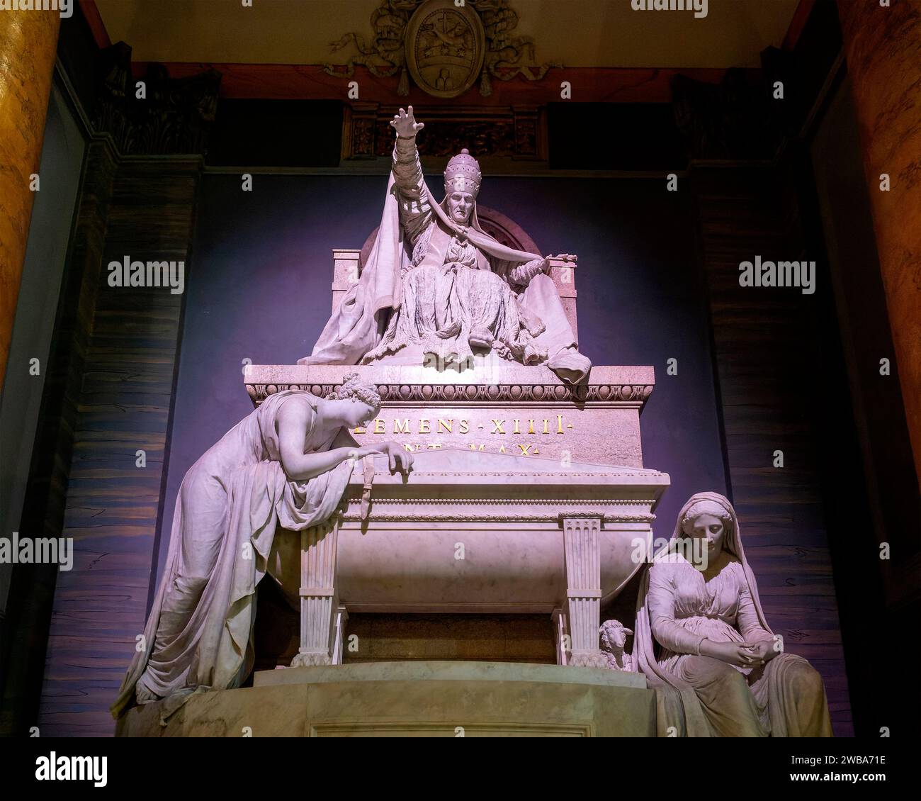 Center pope clement xi hi-res stock photography and images - Alamy