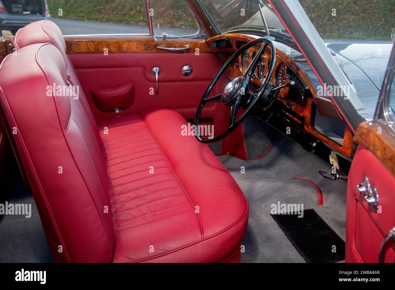 1960 Rolls Royce Silver Cloud convertible classic british car Stock ...