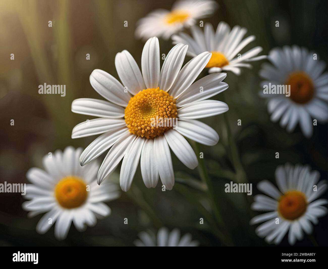Marguerite Stock Vector Images - Alamy