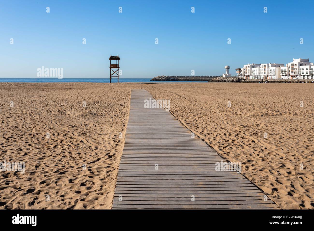Agadir beach lifeguard tower hi-res stock photography and images - Alamy