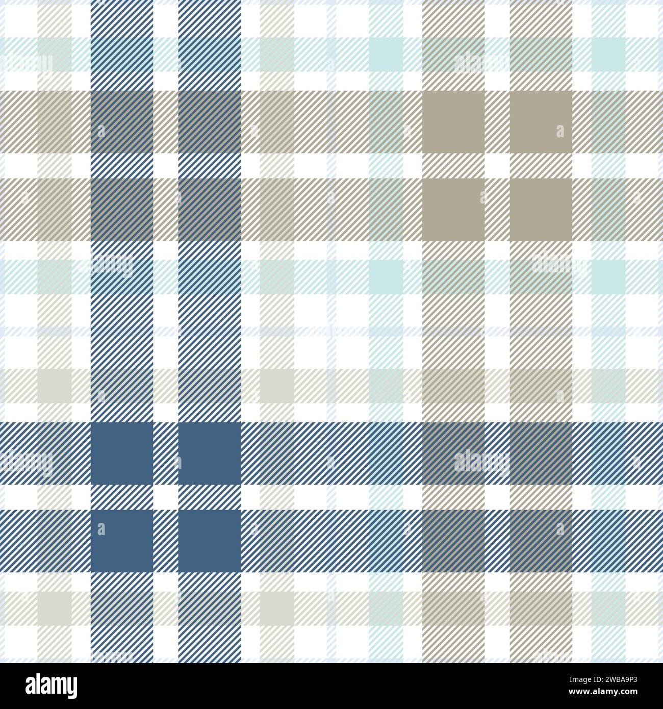 Plaid seamless pattern. Repeating checker fabric for design prints ...