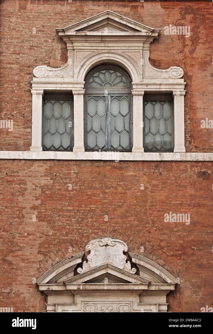 Reggio Emilia, a people-friendly sized town in Northern Italy Stock ...