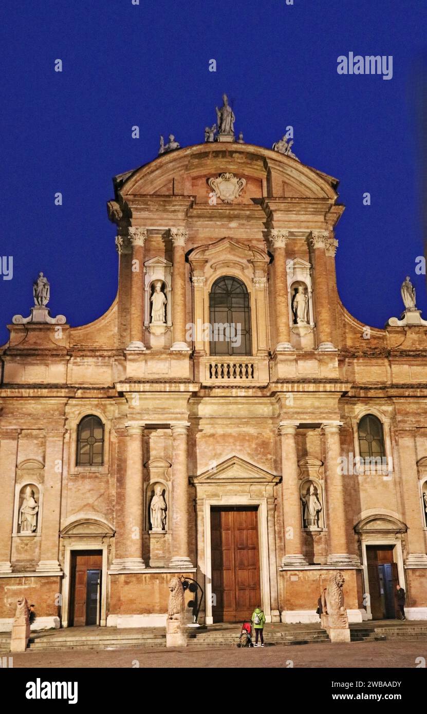 Reggio Emilia, a people-friendly sized town in Northern Italy Stock ...