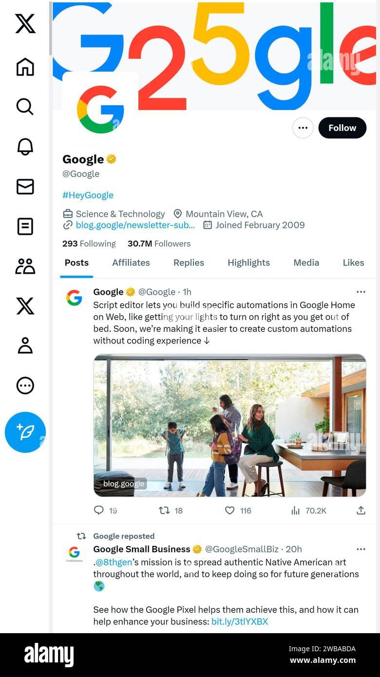 Google x hi-res stock photography and images - Alamy
