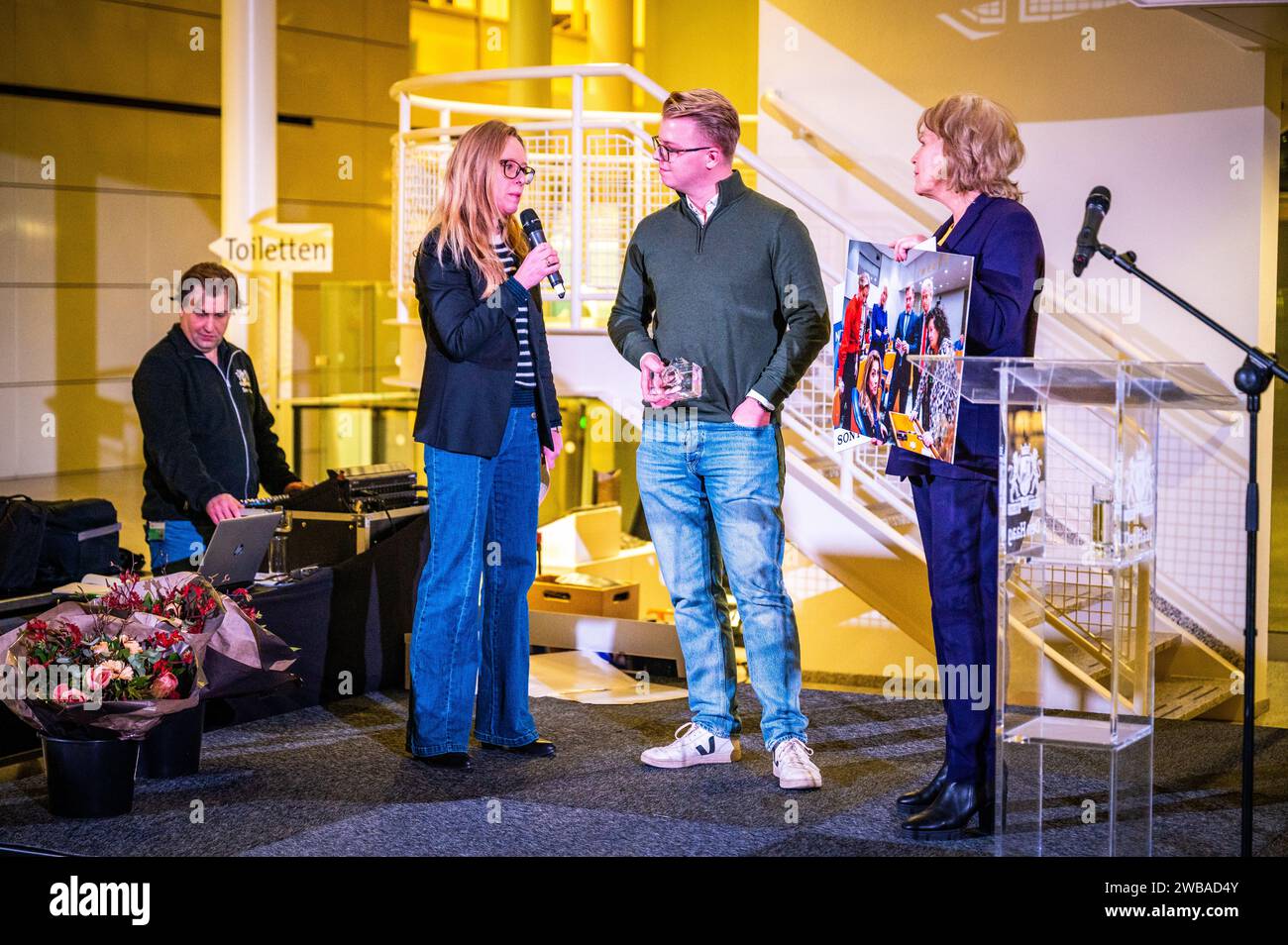 Sem van der Wal during the presentation of the News Photo of the Year ...