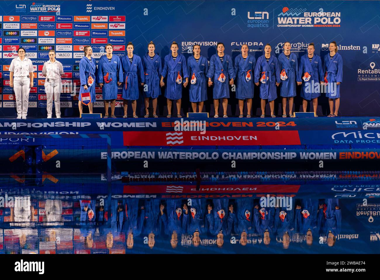 EINDHOVEN, NETHERLANDS - JANUARY 9: Laura Aarts of the Netherlands ...
