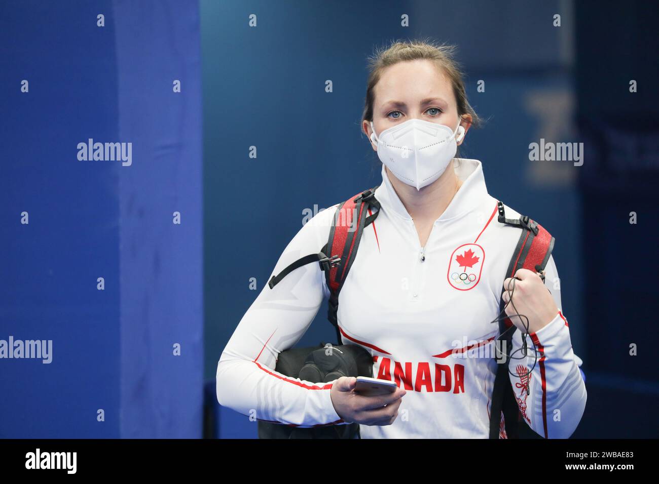 FEB 5, 2022 - Beijing, China: Almida de Val and Oskar Eriksson of Team ...